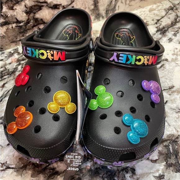CROCS | Shoes | Crocs Mickey Mouse Disney Rainbow Celebration Limited ...